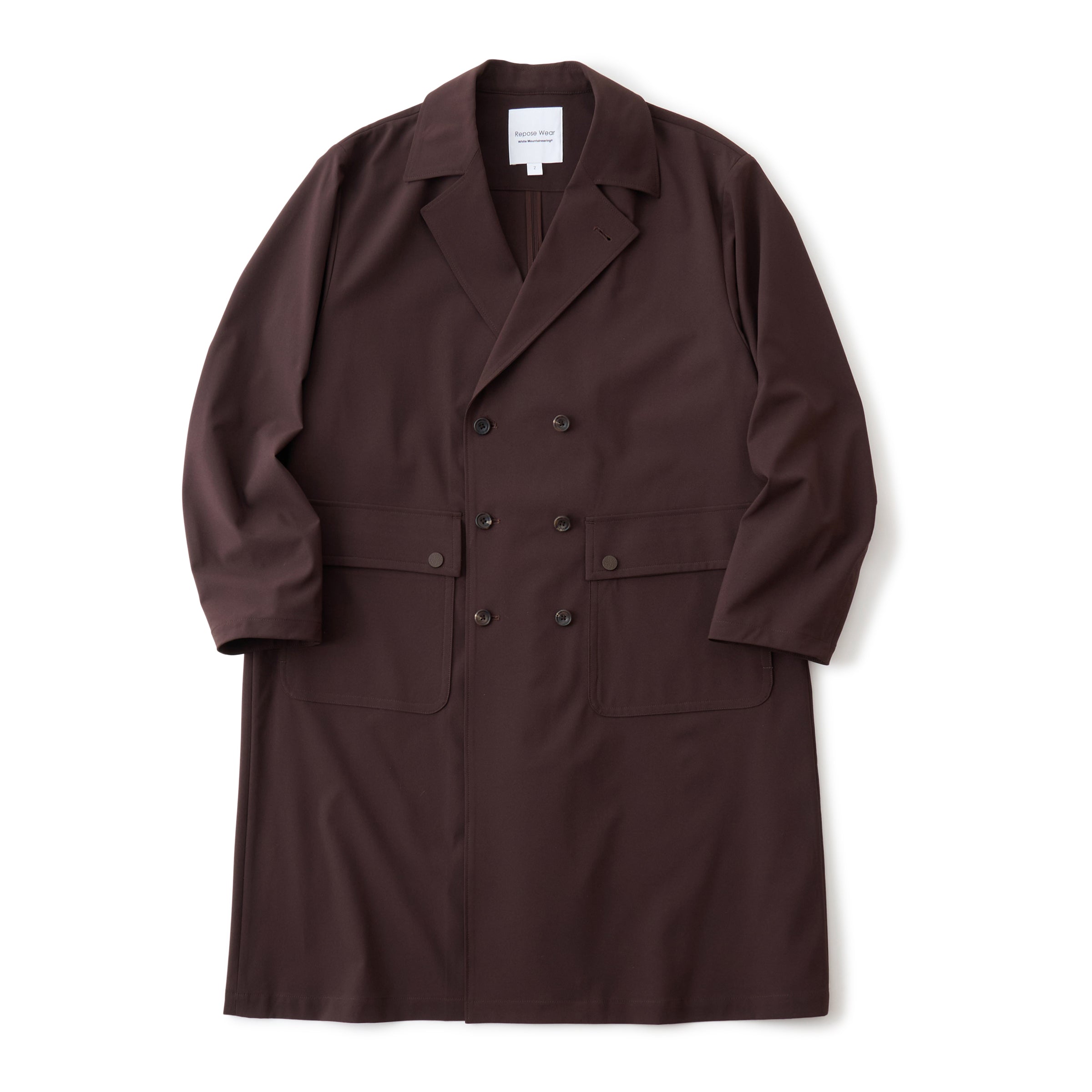 SOLOTEX DOUBLE BREASTED COAT – White Mountaineering OFFICIAL WEB SITE.