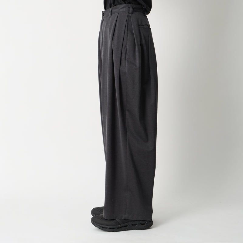 12 TUCK WIDE PANTS - White Mountaineering®︎ – White Mountaineering ...